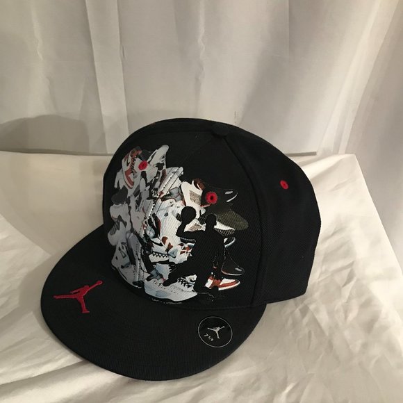 Jordan | Accessories | Jordan Flat Bill Size 7 58 Adult Unisex Classic ...